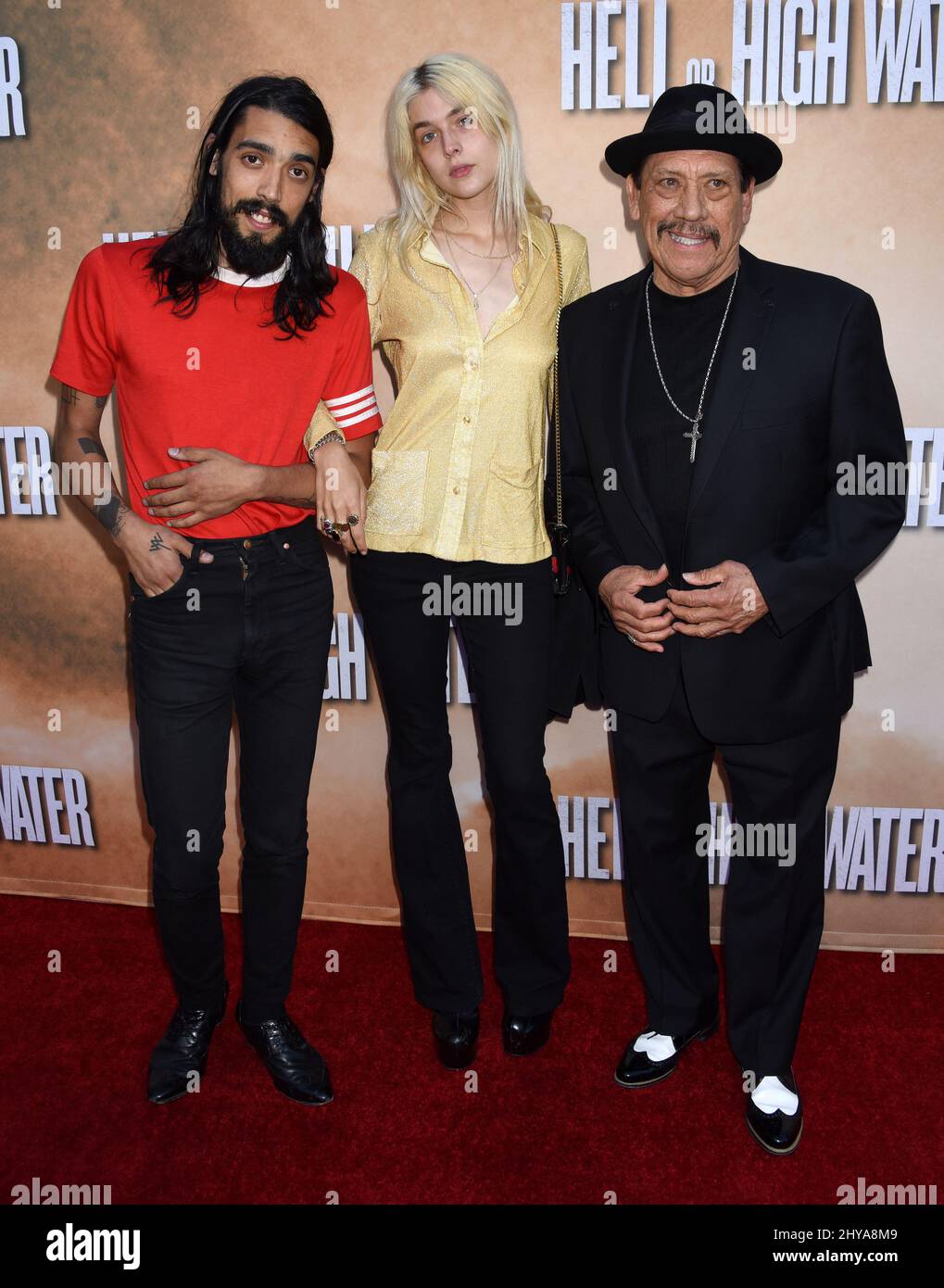 Gilbert Trejo, fiance Terry and Danny Trejo attending the Hell Or High ...