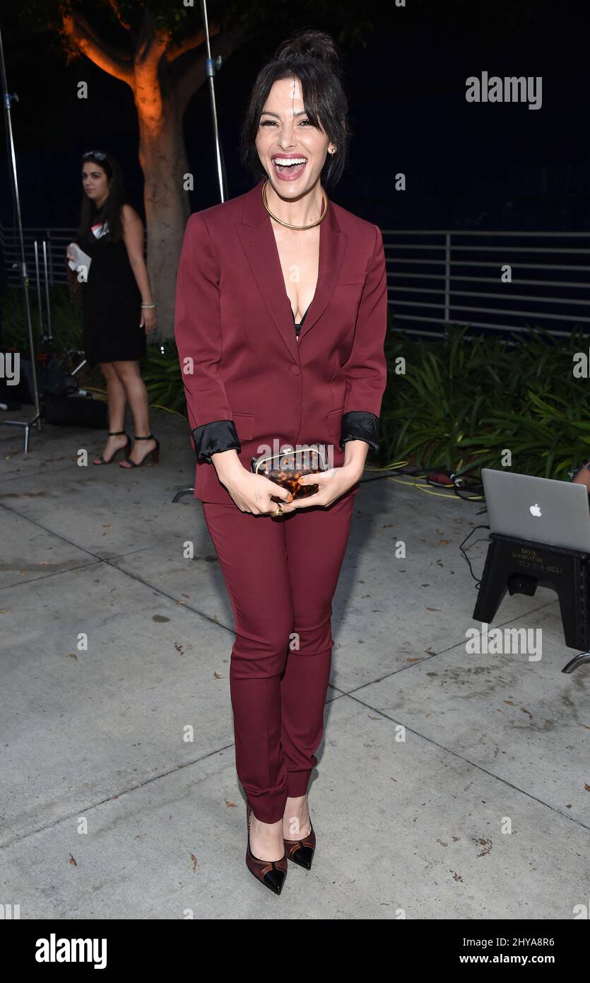 Sarah Shahi arrives at the Summer TCA CBS, CW, Showtime Party at ...