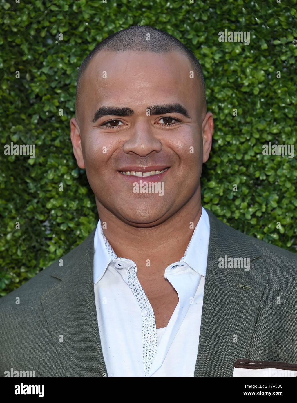 Christopher Jackson arrives at the Summer TCA CBS, CW, Showtime Party ...