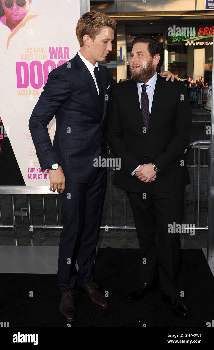 War dogs jonah hill miles teller hi-res stock photography and images ...