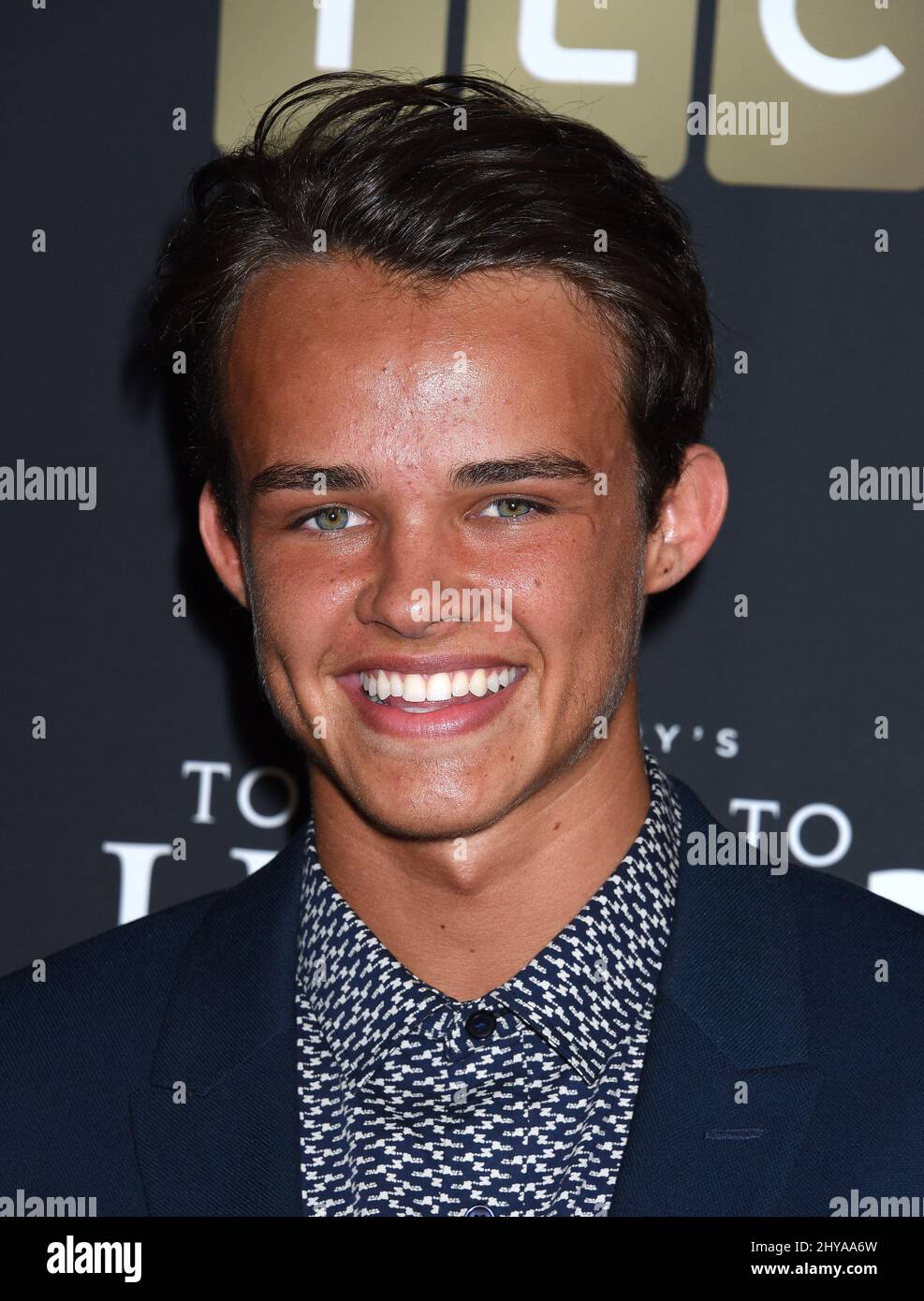 Curran Walters attends Tyler Perry's "Too Close to Home" TLC's first ...