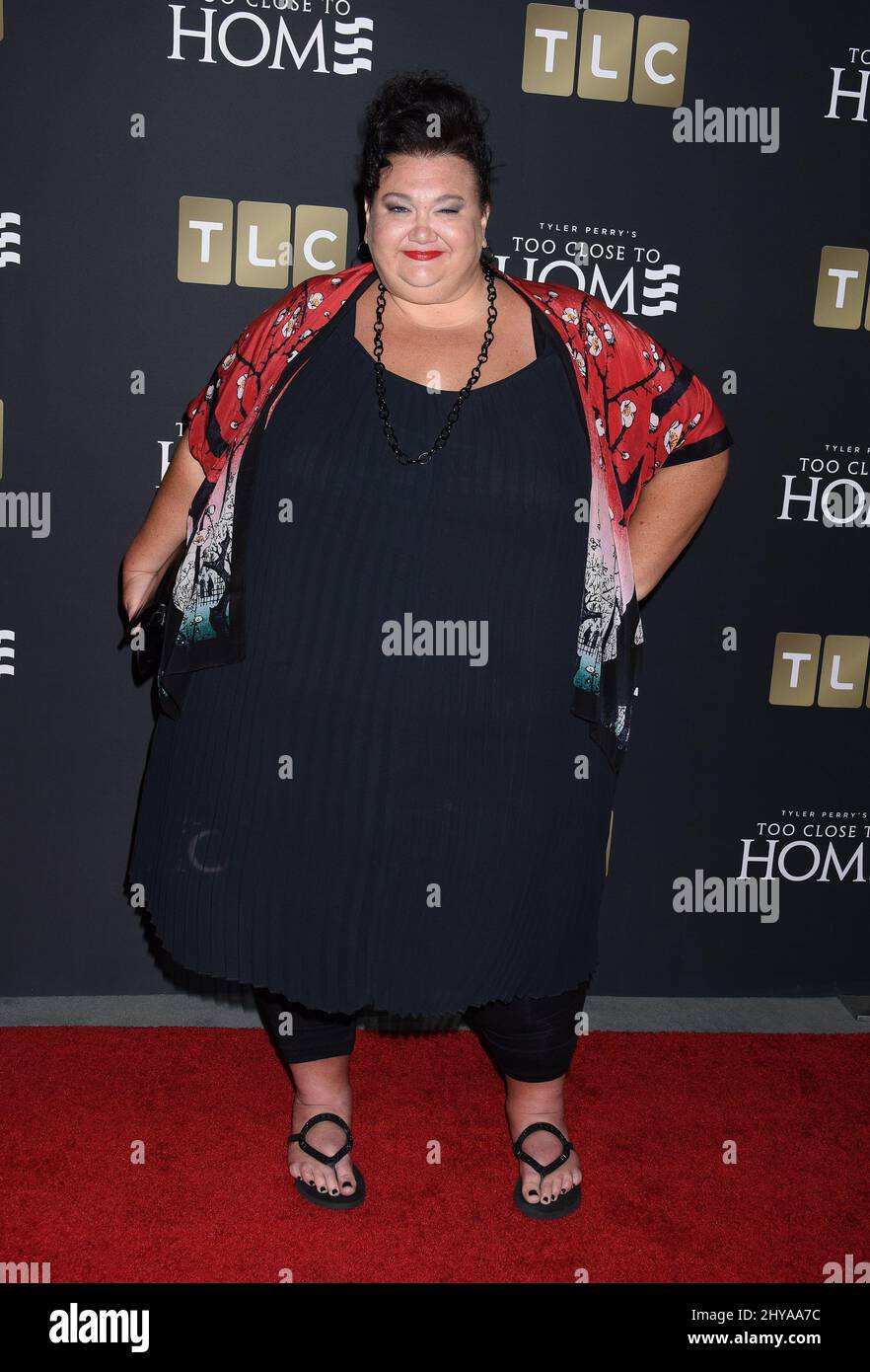 Trisha Rae Stahl attends Tyler Perry's "Too Close to Home" TLC's first ...