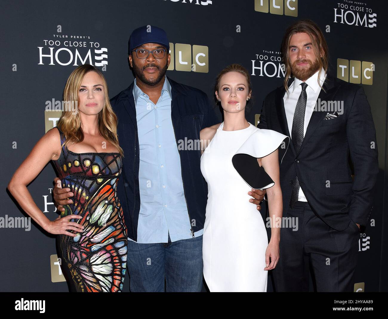 Kelly Sullivan, Tyler Perry, Danielle Savre and Brock O'Hurn attends ...
