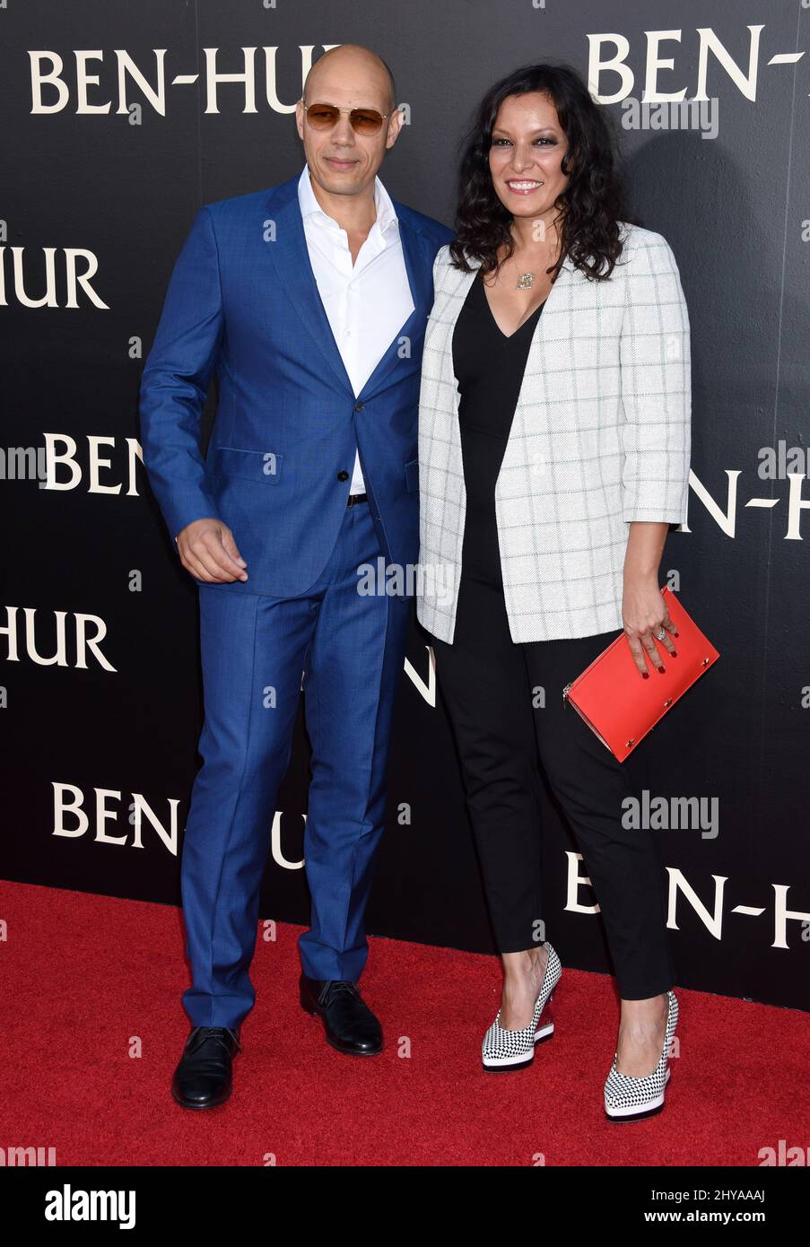 Jarreth Merz attends the "Ben-Hur" Los Angeles Premiere held at TCL ...