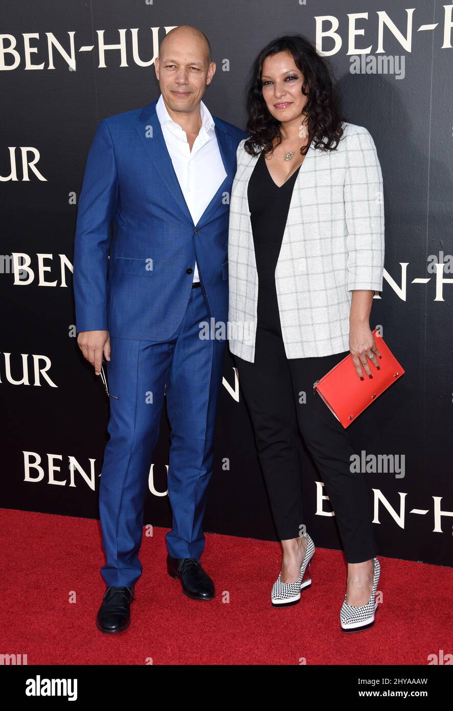 Jarreth Merz attends the "Ben-Hur" Los Angeles Premiere held at TCL ...