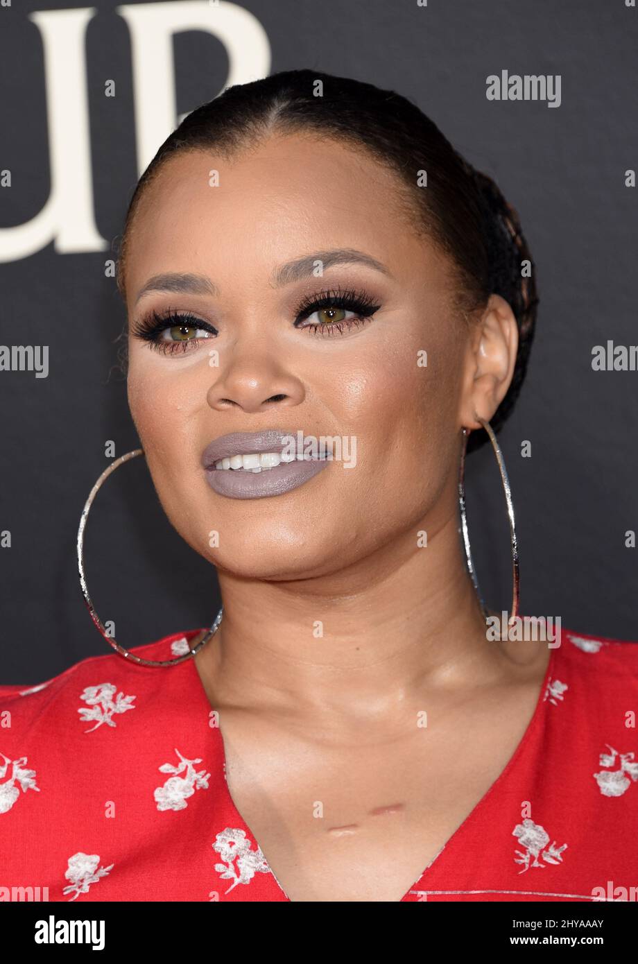 Andra Day attends the "Ben-Hur" Los Angeles Premiere held at TCL ...