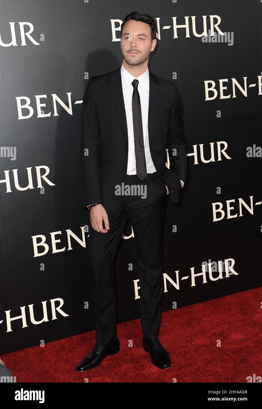 Jack Huston attends the "Ben-Hur" Los Angeles Premiere held at TCL ...
