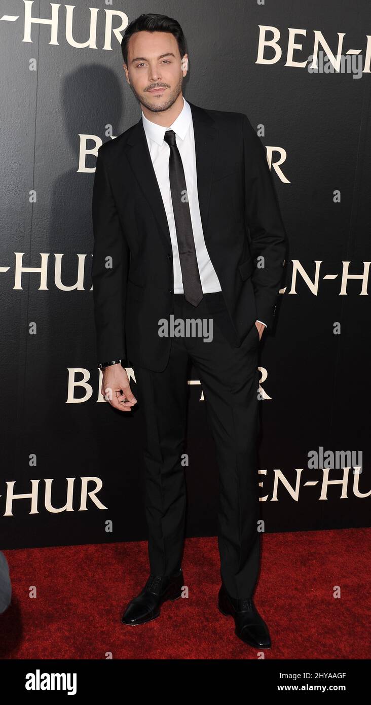 Jack Huston attends the "Ben-Hur" Los Angeles Premiere held at TCL ...