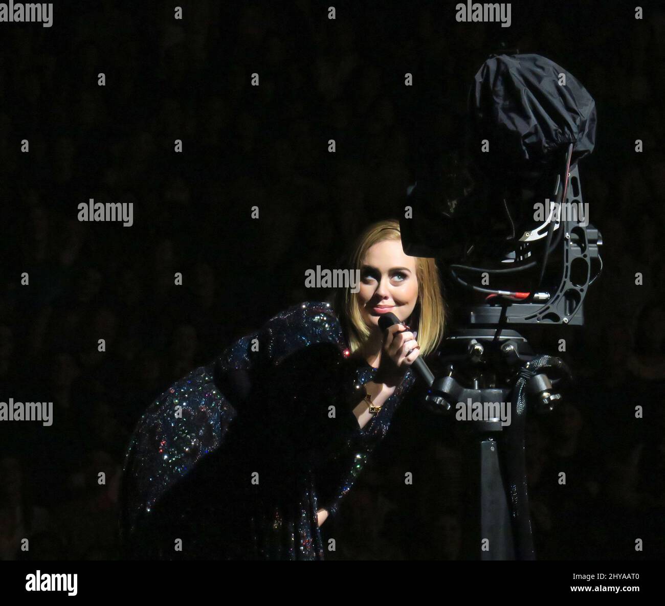 Adele performs during her sold out '25 World Tour' in Los Angeles, 20th ...