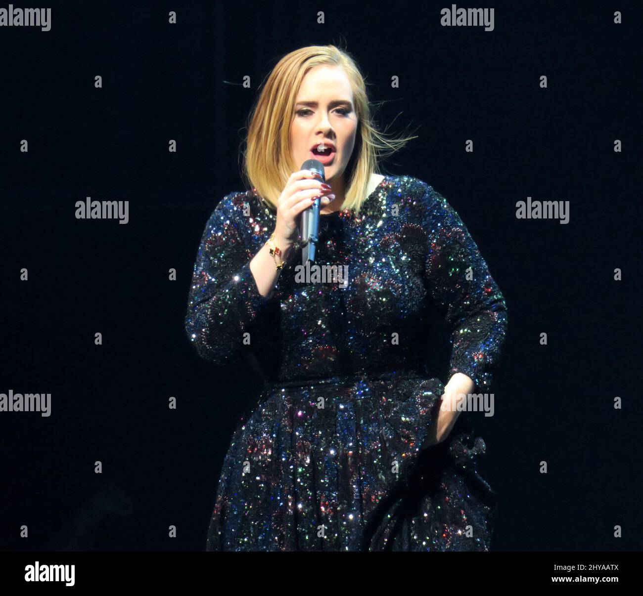 Adele performs during her 25 World Tour at Staples Center in Los ...