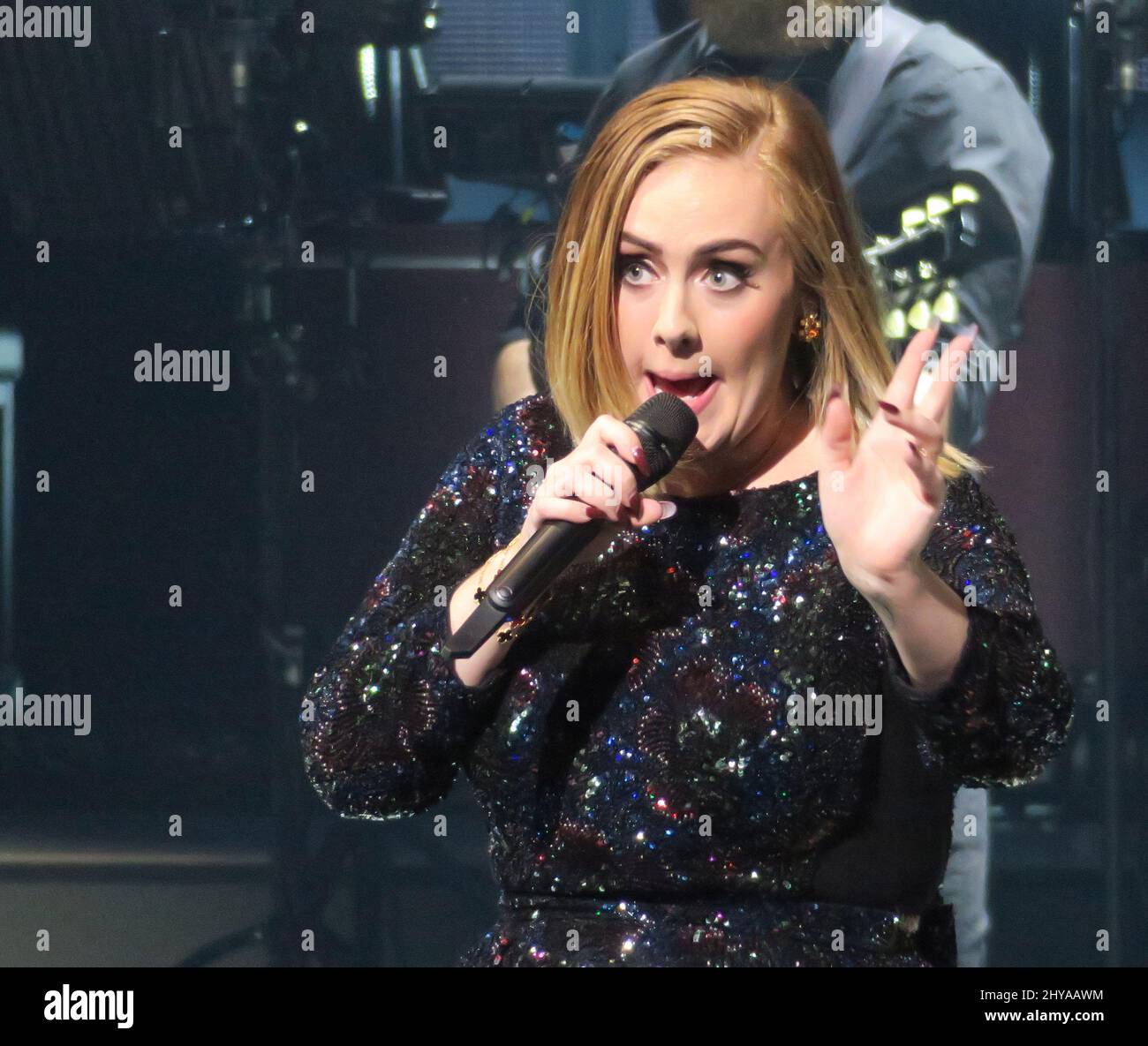 Adele performs during her 25 World Tour at Staples Center in Los ...