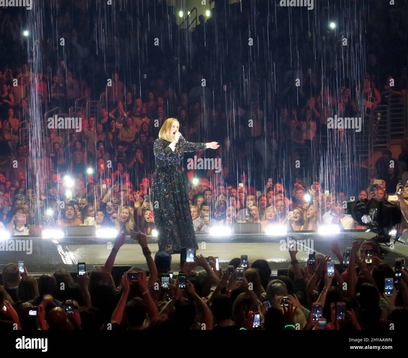 Adele performs during her 25 World Tour at Staples Center in Los ...