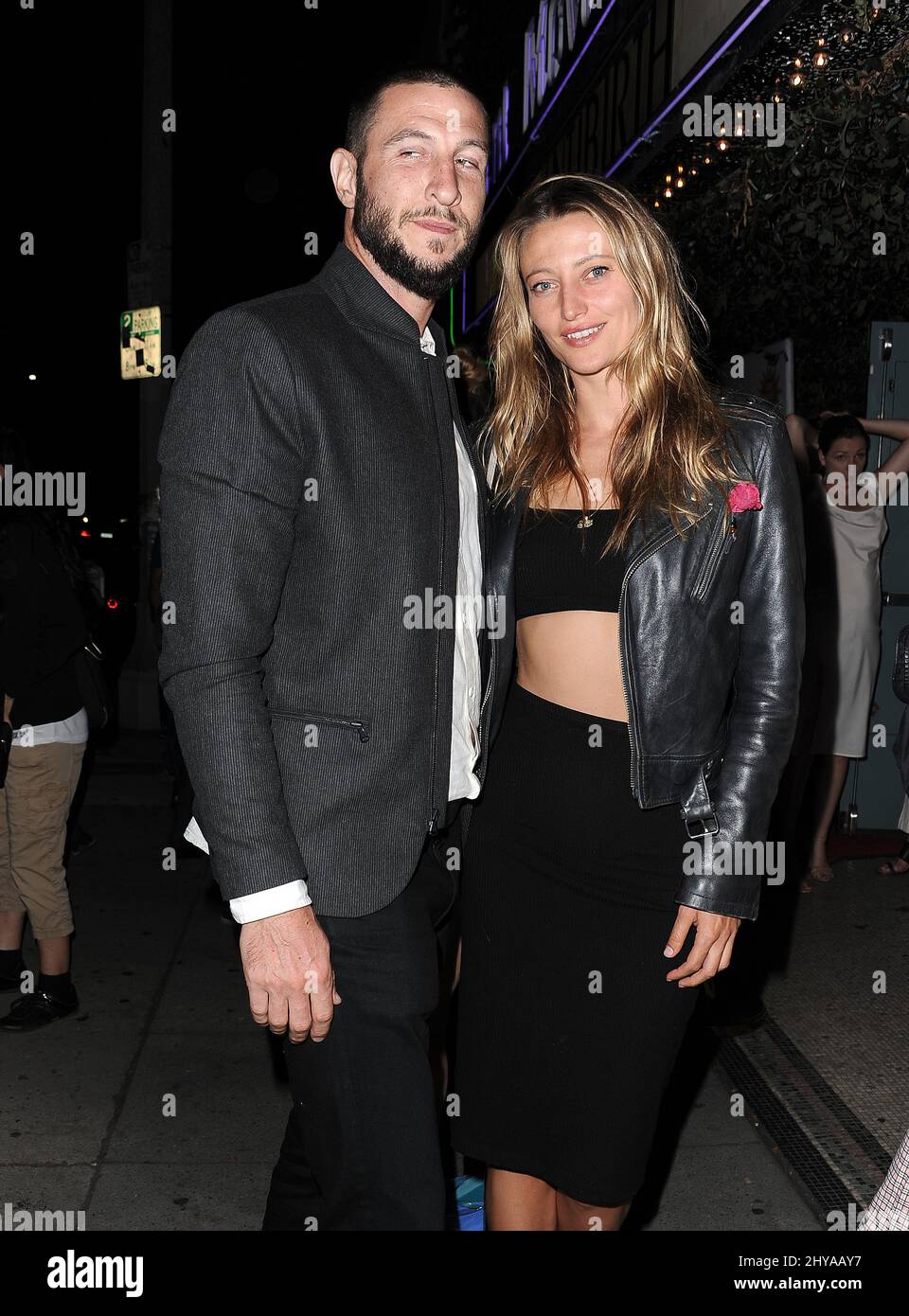 Pablo Schreiber attending the premiere of Antibirth, held at Cinefamily ...
