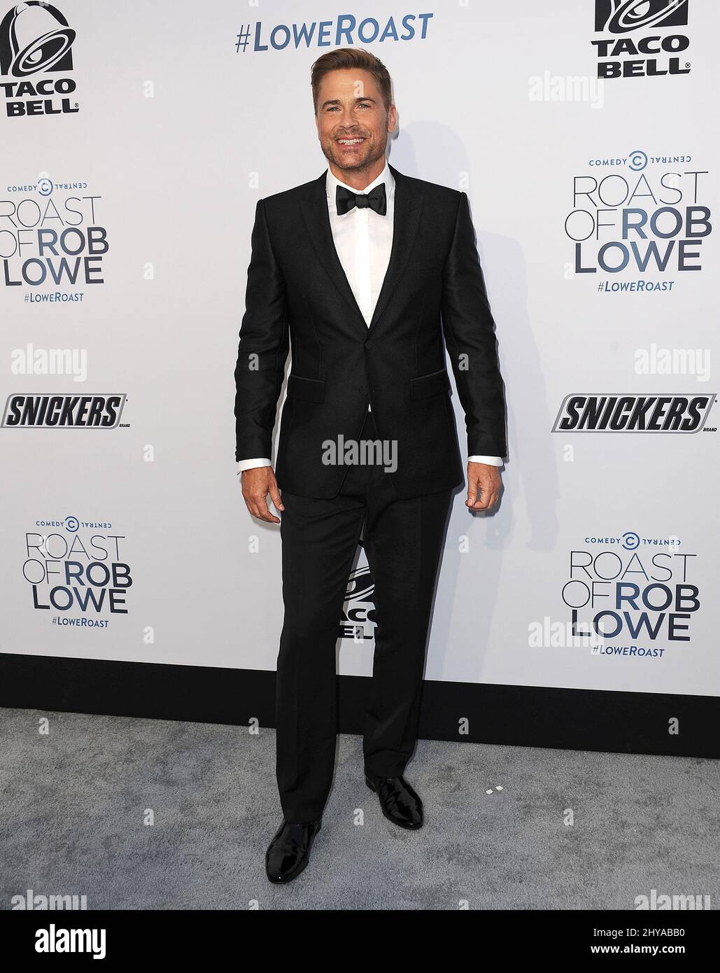 Rob Lowe arriving for the "Comedy Central Roast Of Rob Lowe" held at ...
