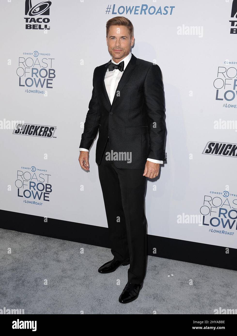 Rob Lowe arriving for the "Comedy Central Roast Of Rob Lowe" held at ...