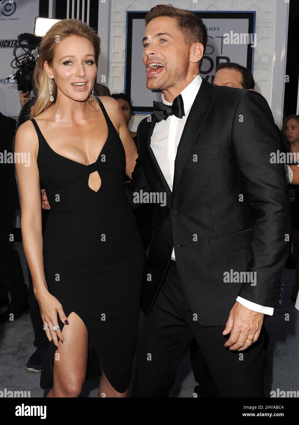 Rob Lowe, Jewel arriving for the "Comedy Central Roast Of Rob Lowe ...