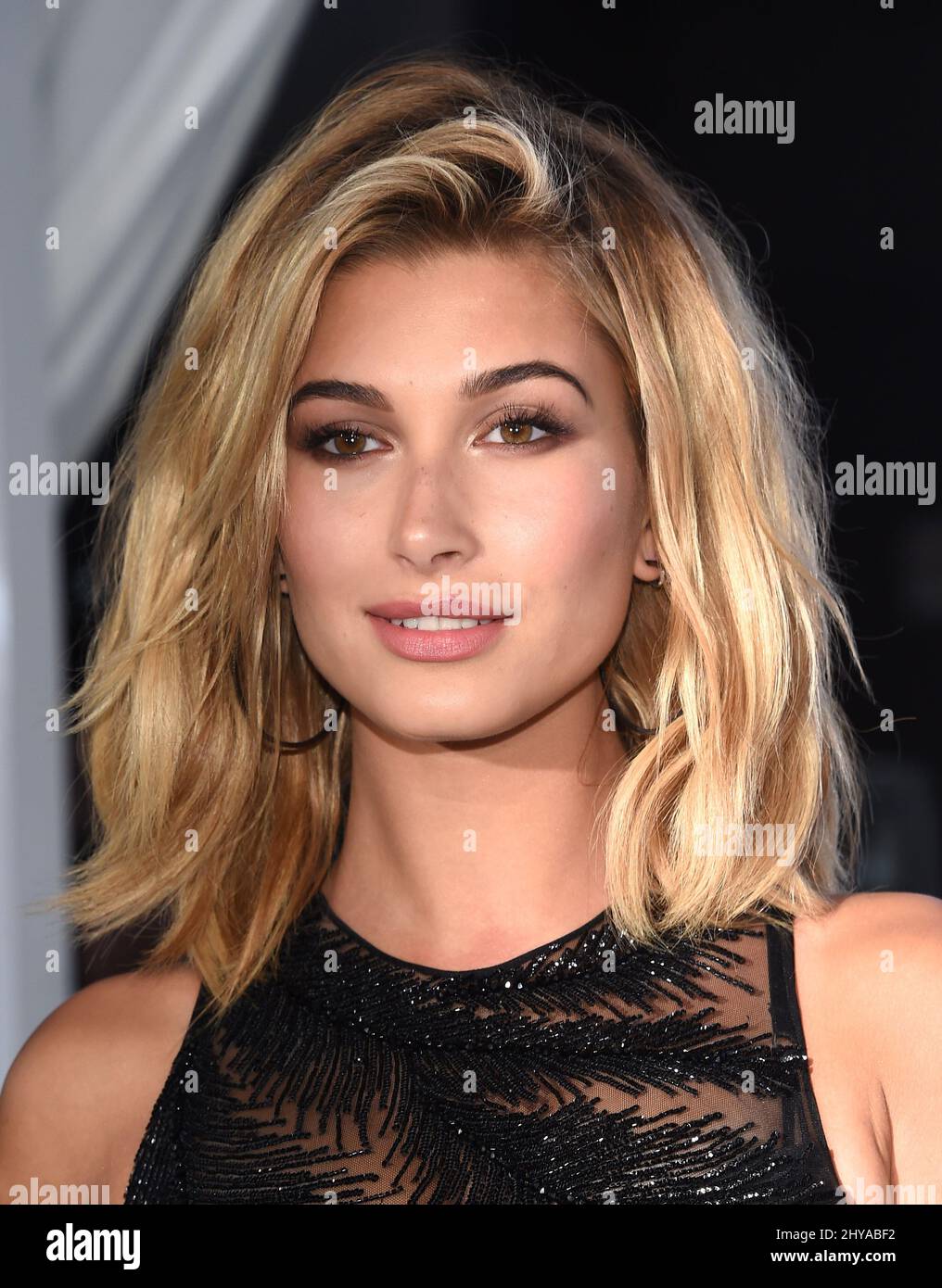 Hailey Baldwin arriving for The 2016 MTV Video Music Awards, Madison ...