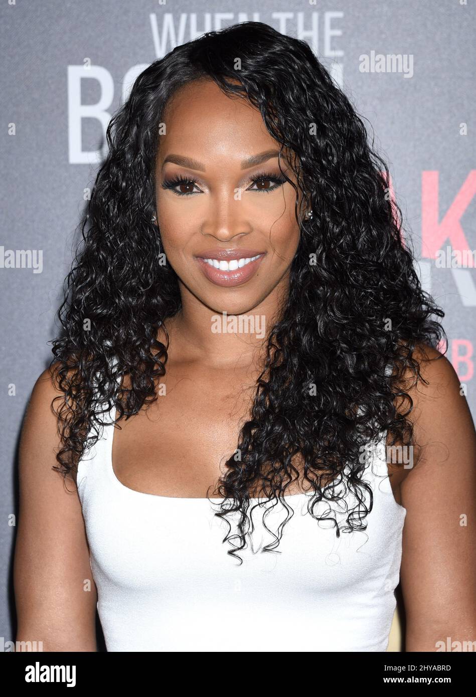 Malika Haqq arriving for the "When The Bough Breaks" World Premiere ...