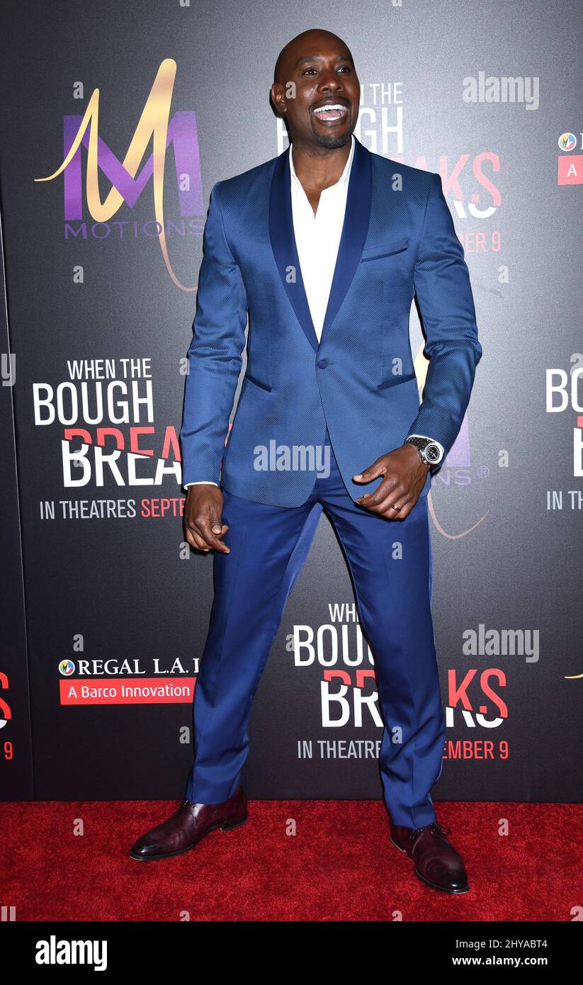 Morris Chestnut arriving for the "When The Bough Breaks" World Premiere ...