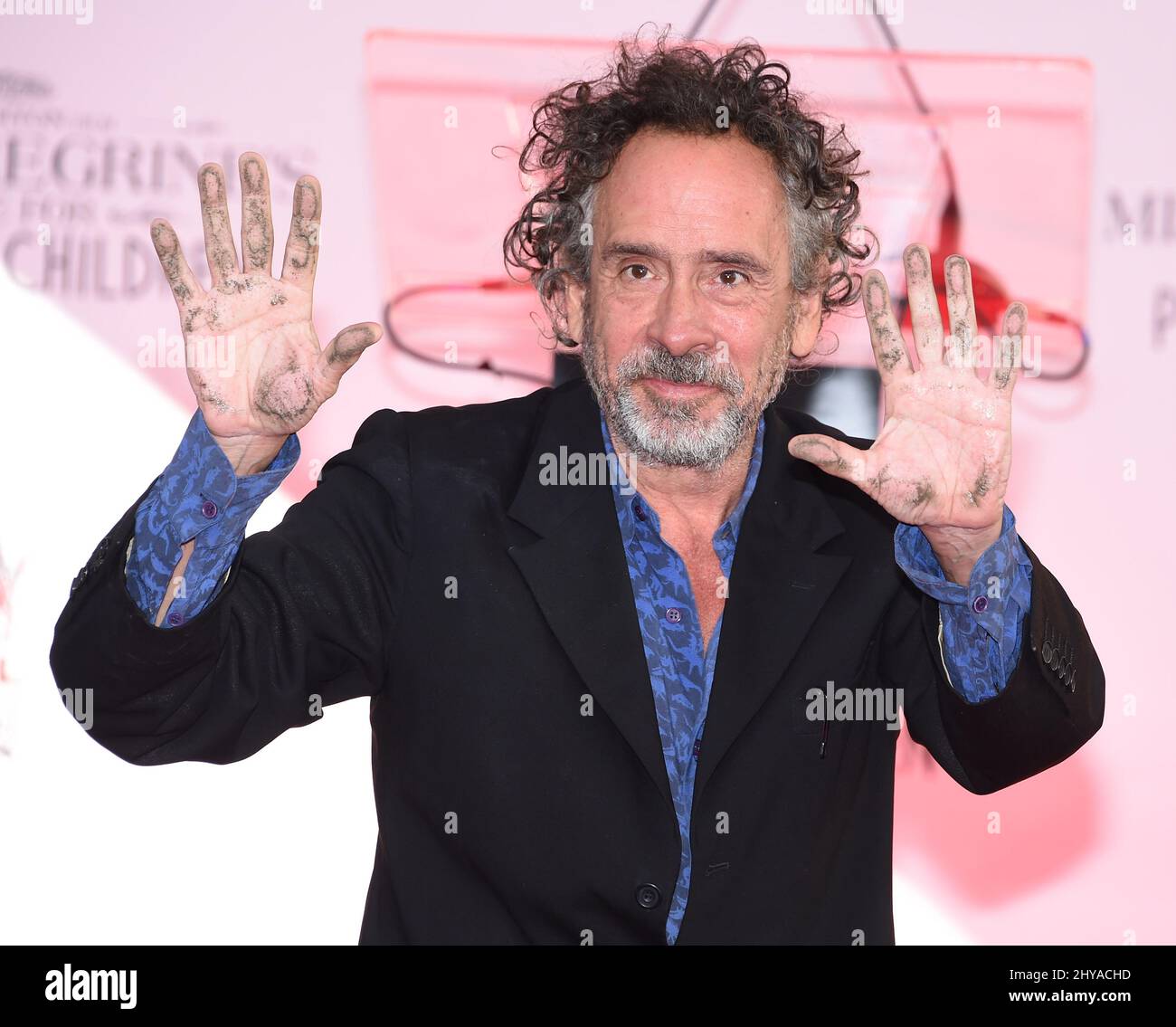 Tim Burton at Tim Burtons hand and footprint ceremony held at the TCL ...