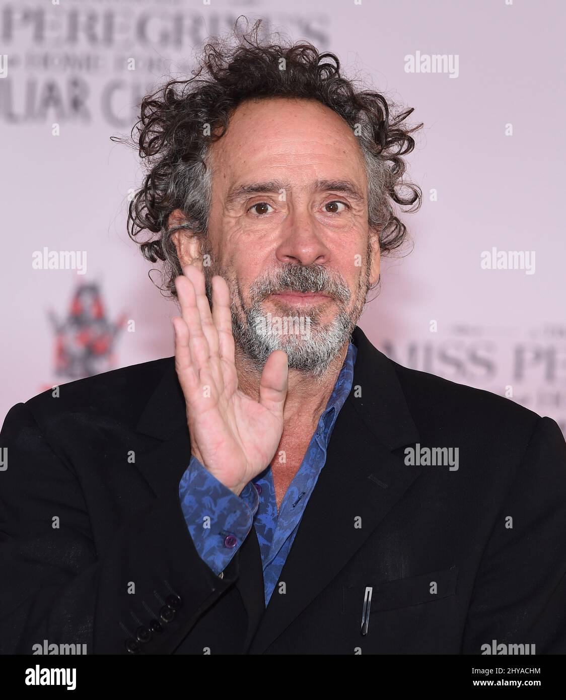 Tim Burton at Tim Burtons hand and footprint ceremony held at the TCL ...