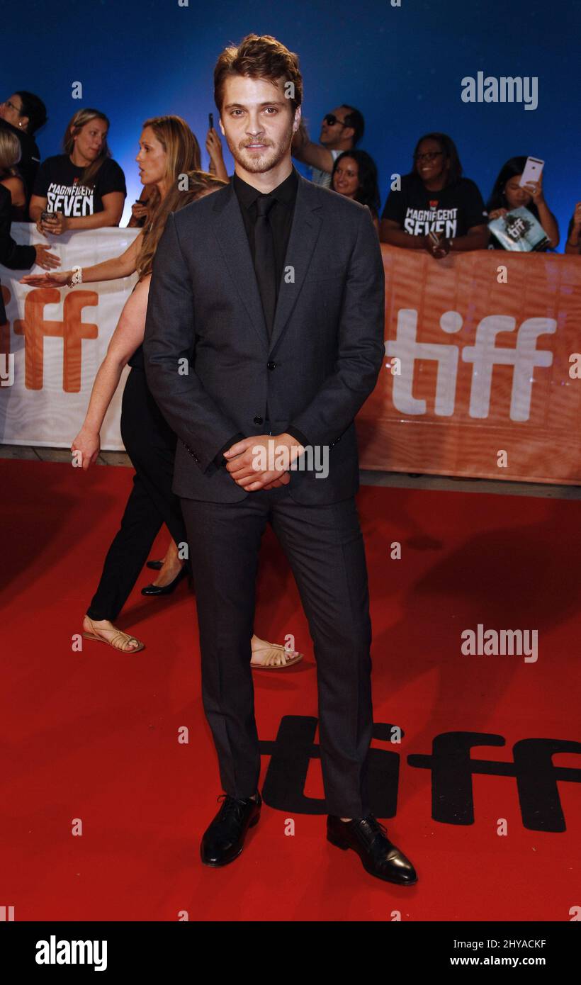 Luke Grimes attends 'The Magnificent Seven' Premiere at the 2016 ...
