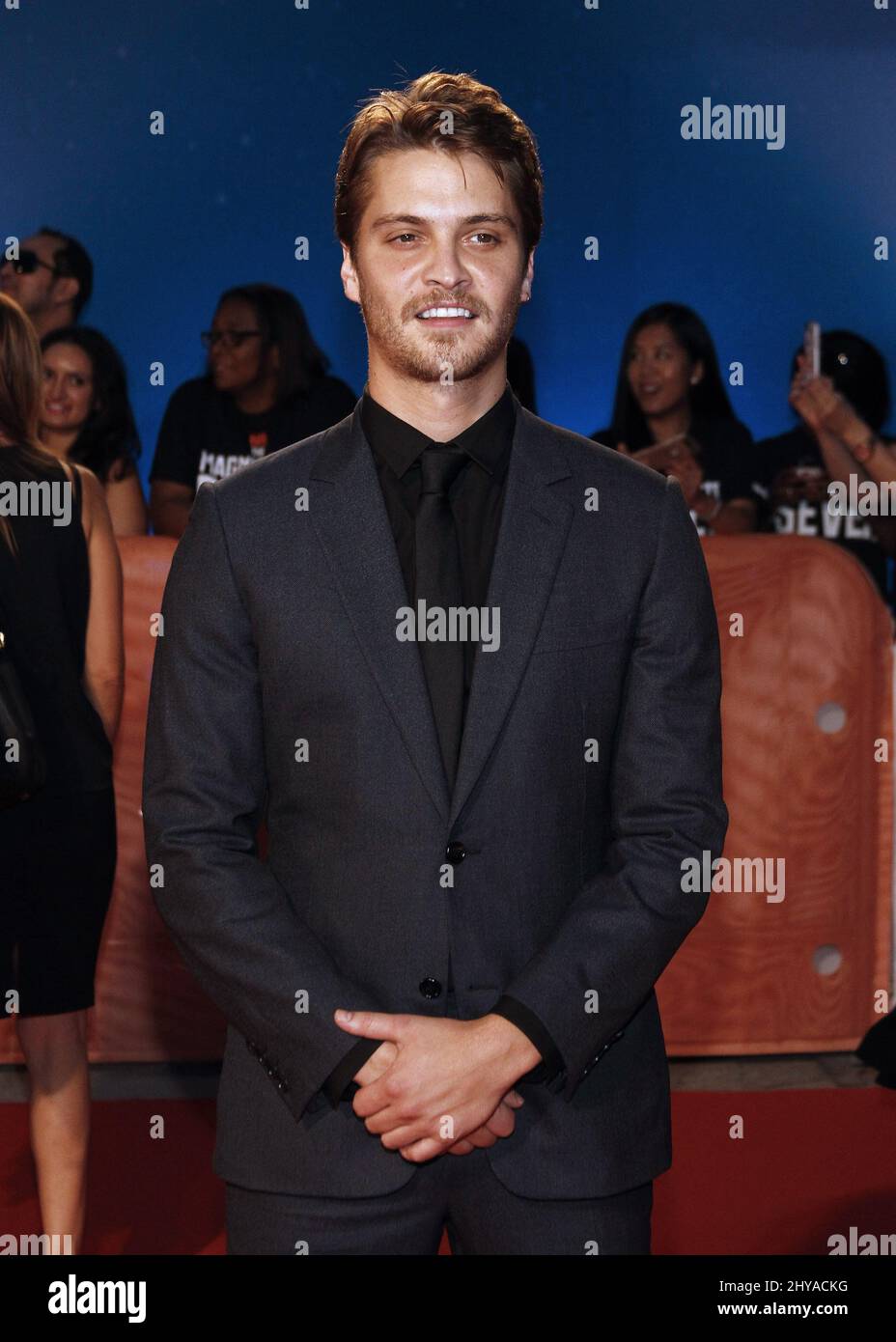 Luke Grimes attends 'The Magnificent Seven' Premiere at the 2016 ...