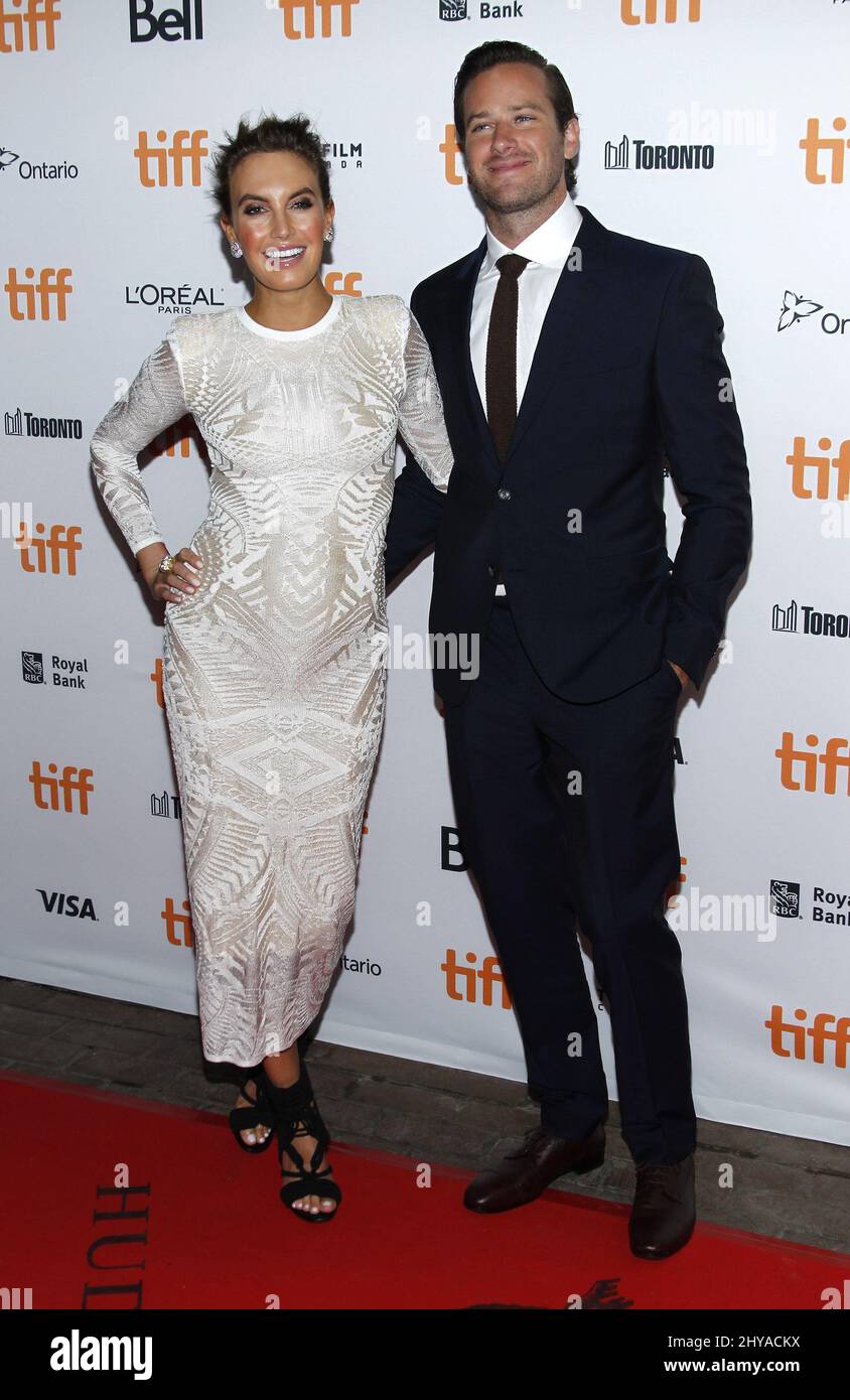 Armie Hammer and Elizabeth Hammer attends 'Free Fire' Premiere at the ...