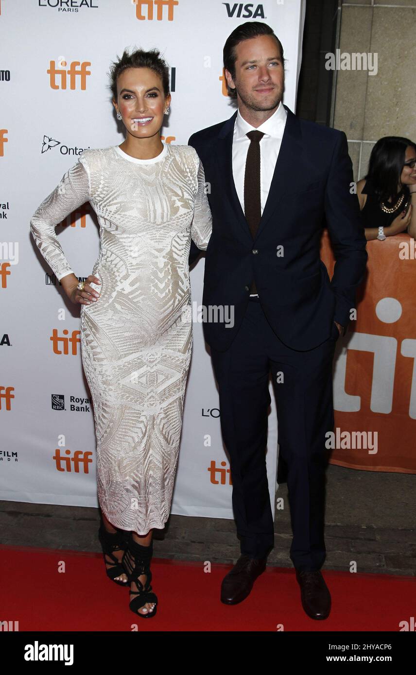 Armie Hammer and Elizabeth Hammer attends 'Free Fire' Premiere at the ...