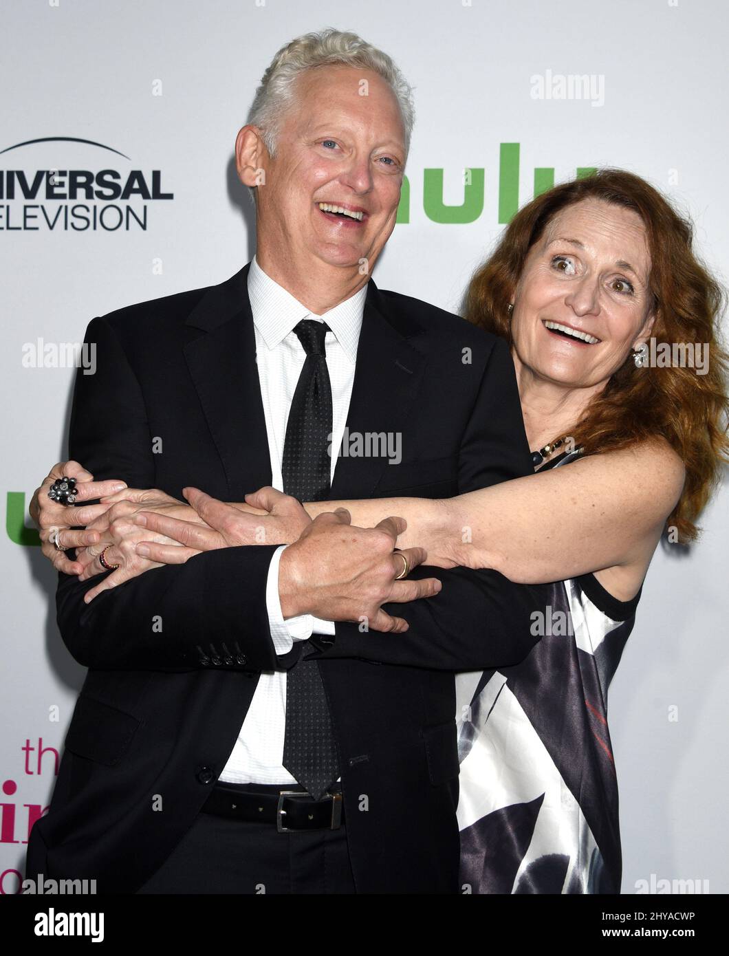 Beth Grant and Michael Chieffo attending the "The Mindy Project" 100th ...