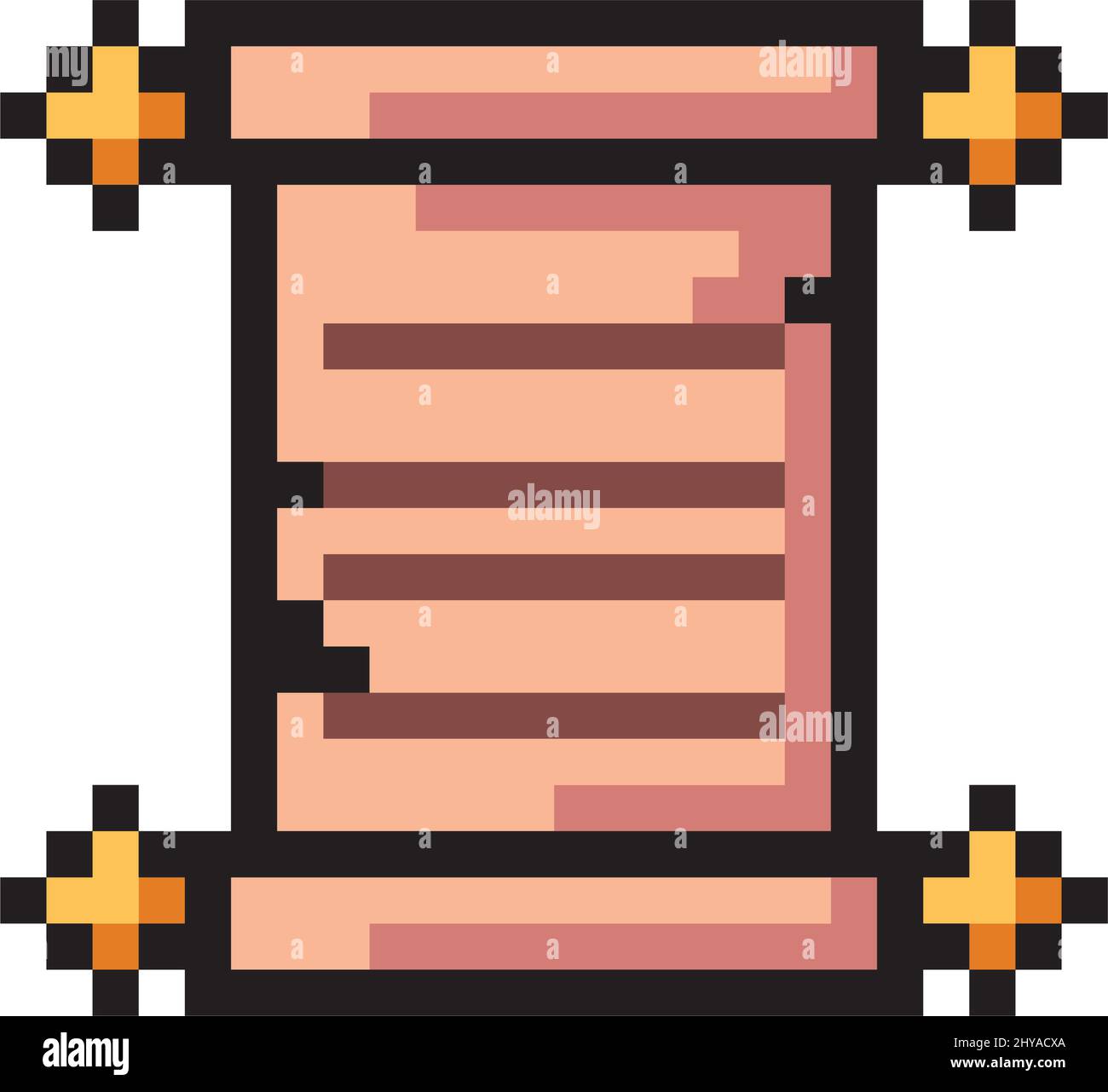 pixelated parchment design Stock Vector Image & Art - Alamy