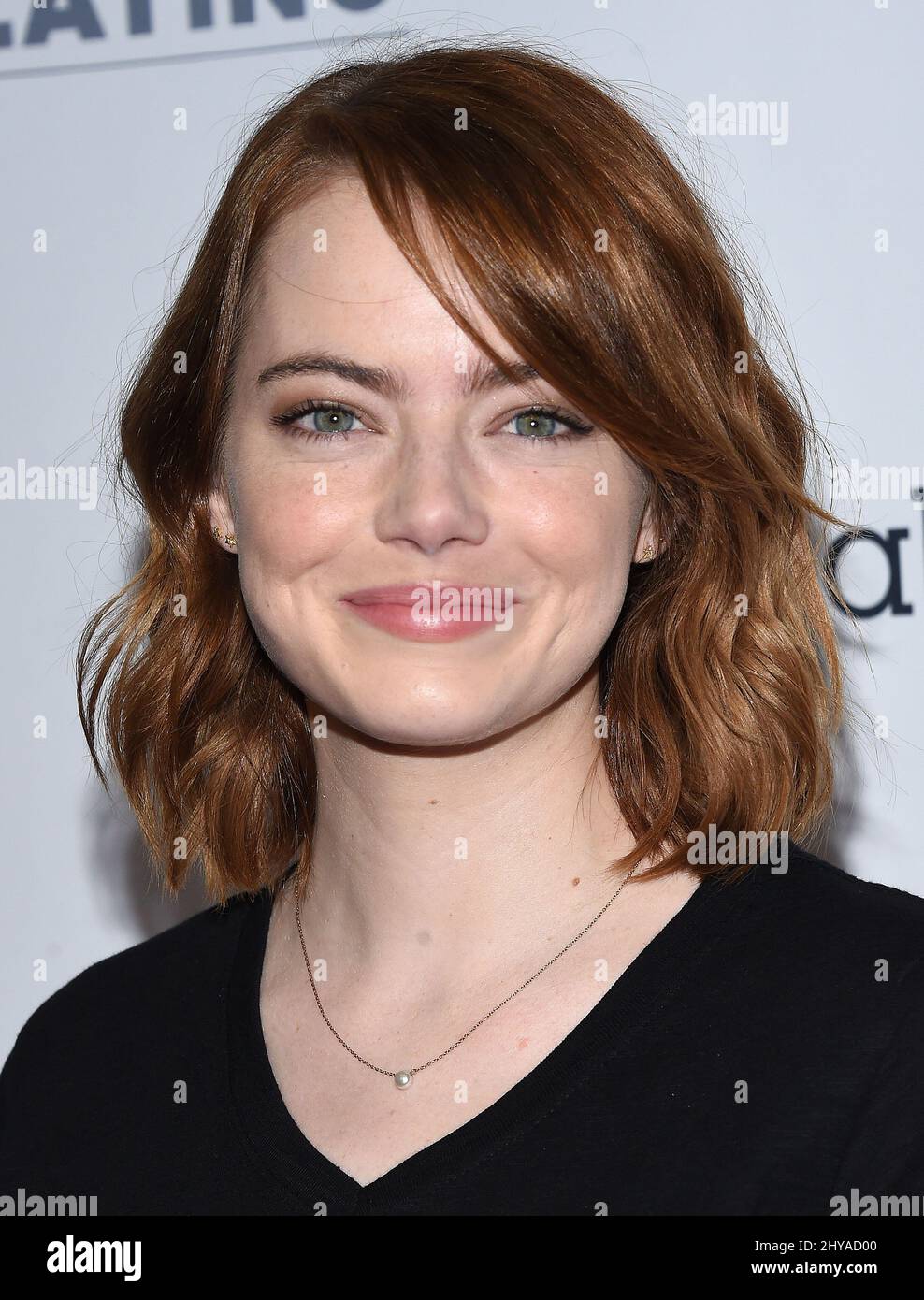 Emma Stone attending the Hollywood Unites for the 5th Biennial Stand Up ...
