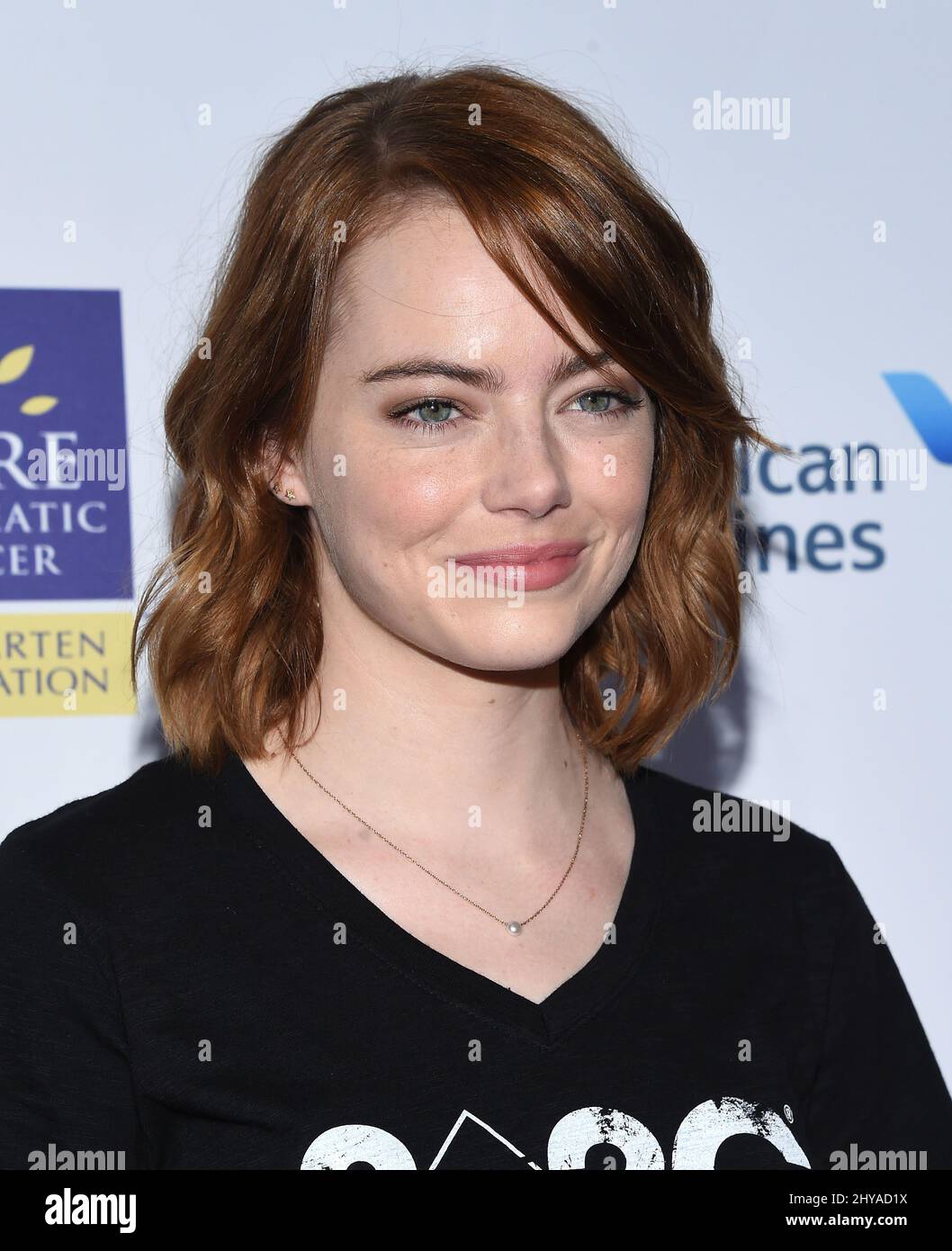 Emma Stone attending the Hollywood Unites for the 5th Biennial Stand Up ...