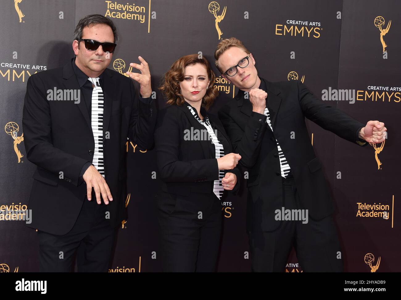 Adam Schlesinger, Rachel Bloom and Jack Dolgen attending the 2016 ...