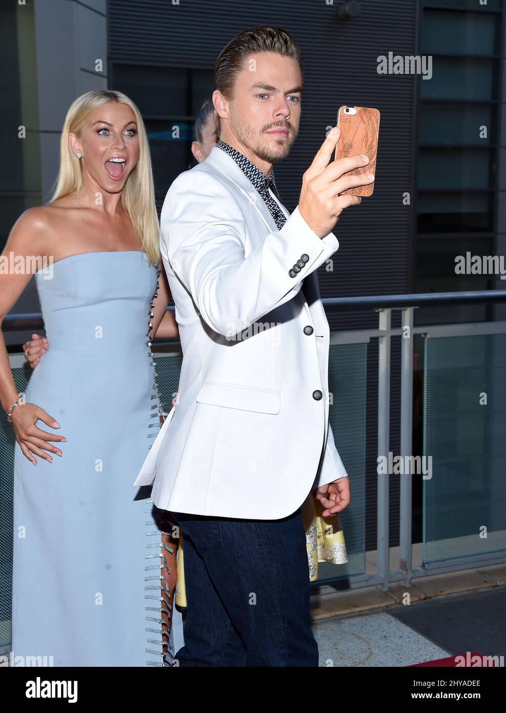 Derek Hough, Julianne Hough and Maddie Ziegler attending the 6th Annual ...