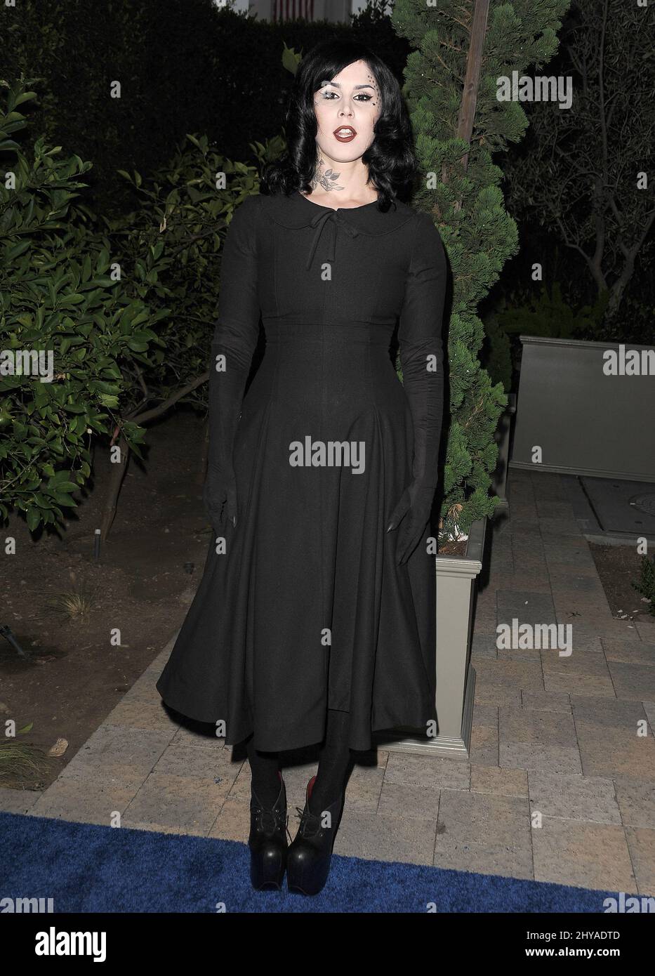 Kat Von D attending the Mercy For Animals Presents Hidden Heroes Gala ...