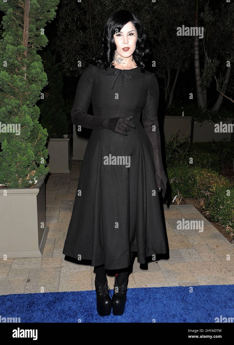 Kat Von D attending the Mercy For Animals Presents Hidden Heroes Gala ...