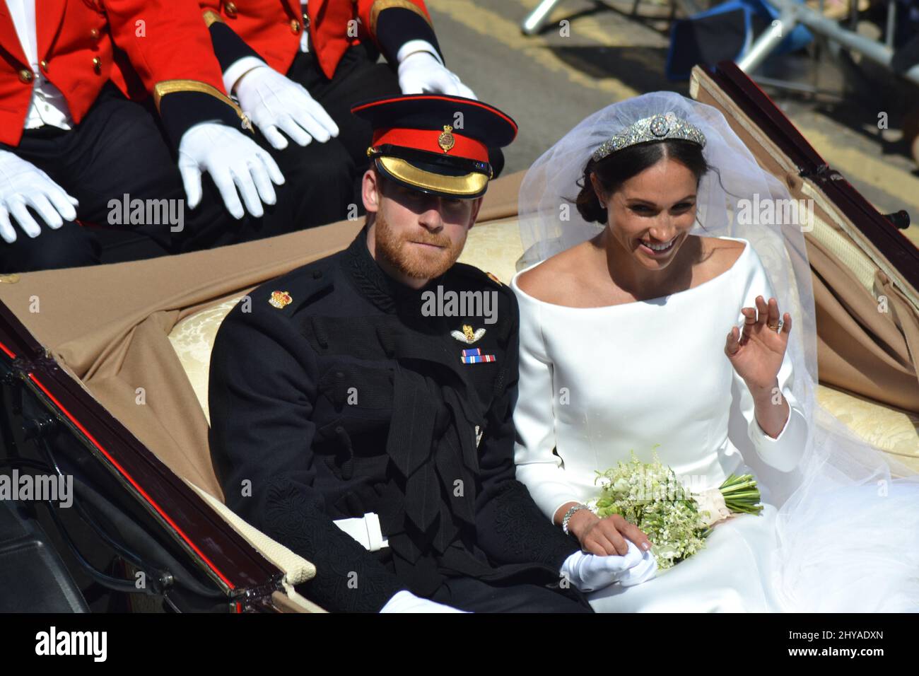 The Royal Wedding of Prince Harry and Meghan Markle Stock Photo - Alamy