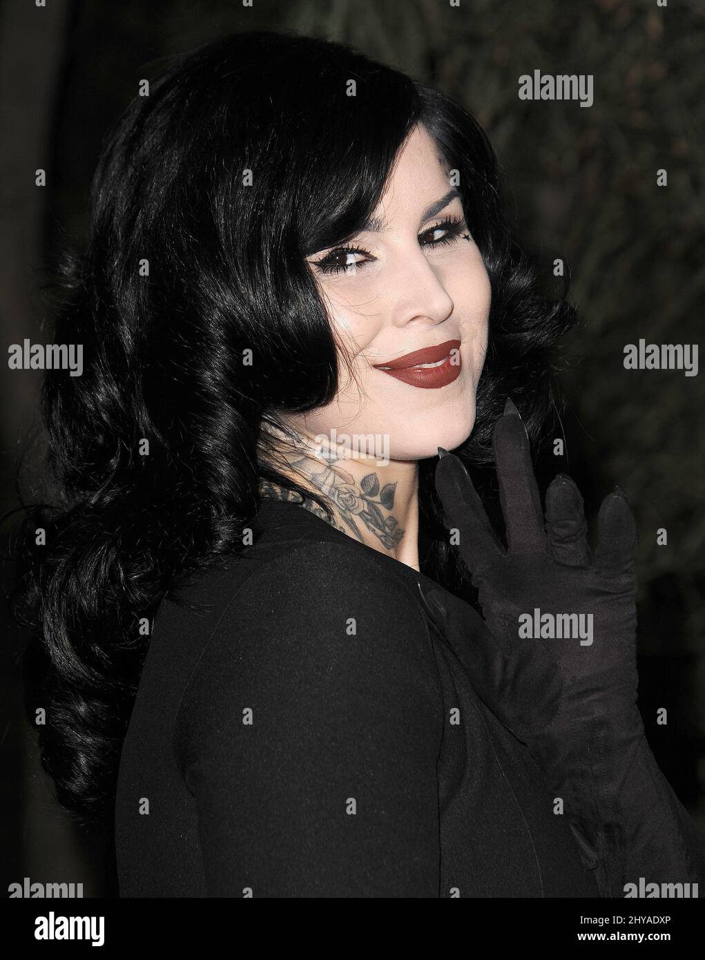 Kat Von D attending the Mercy For Animals Presents Hidden Heroes Gala ...
