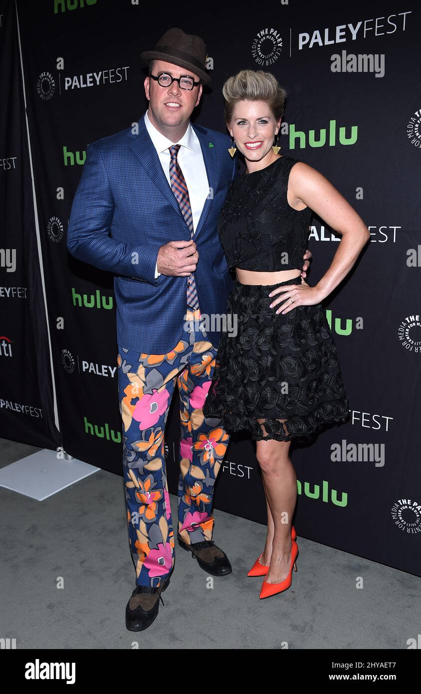 Chris Sullivan and Rachel Sullivan attending the PaleyFest Fall Preview ...