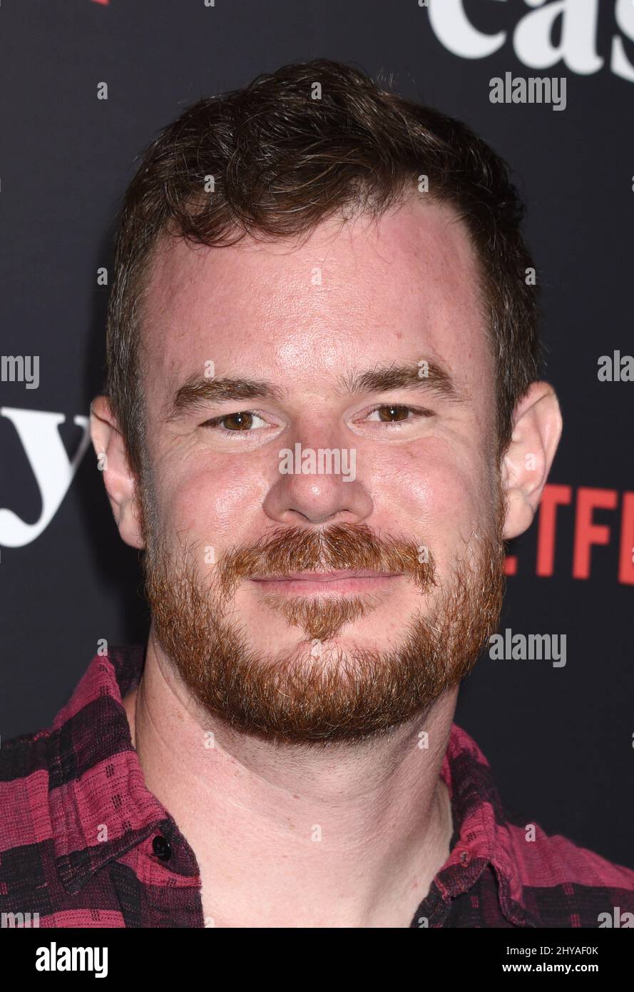 Joe Swanberg arriving for the "Easy" Cast and Crew Screening held at ...