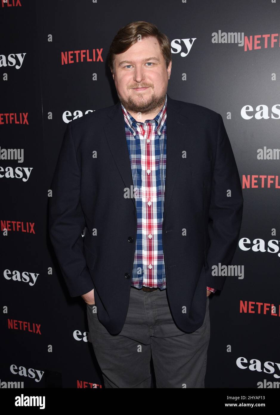 Michael Chernus arriving for the "Easy" Cast and Crew Screening held at ...