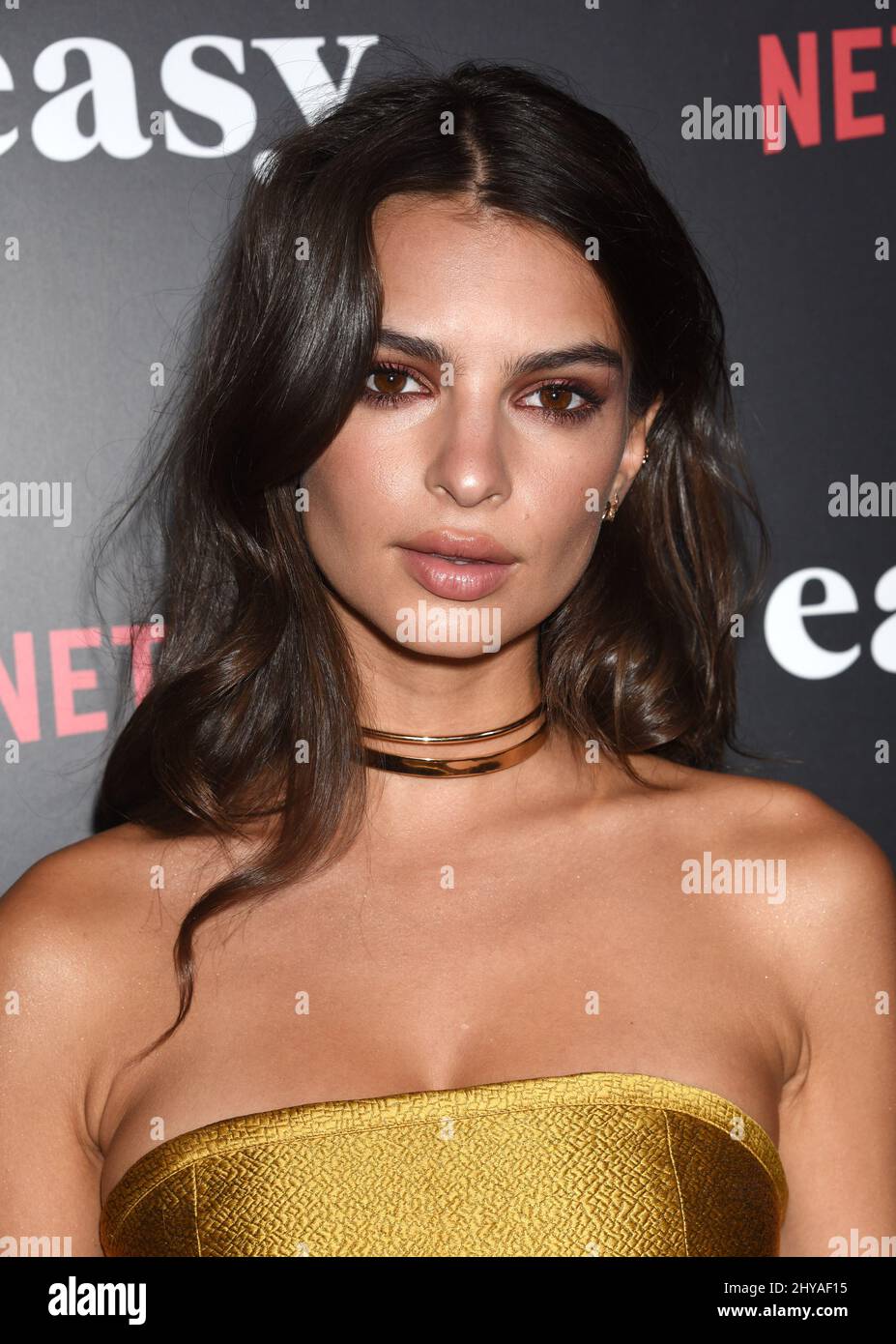 Emily Ratajkowski arriving for the "Easy" Cast and Crew Screening held ...