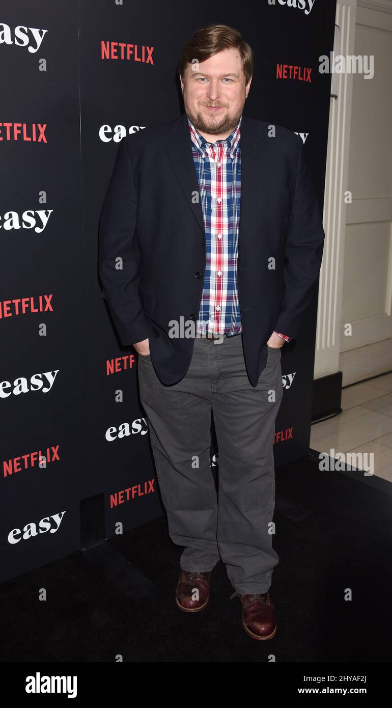 Michael Chernus arriving for the "Easy" Cast and Crew Screening held at ...