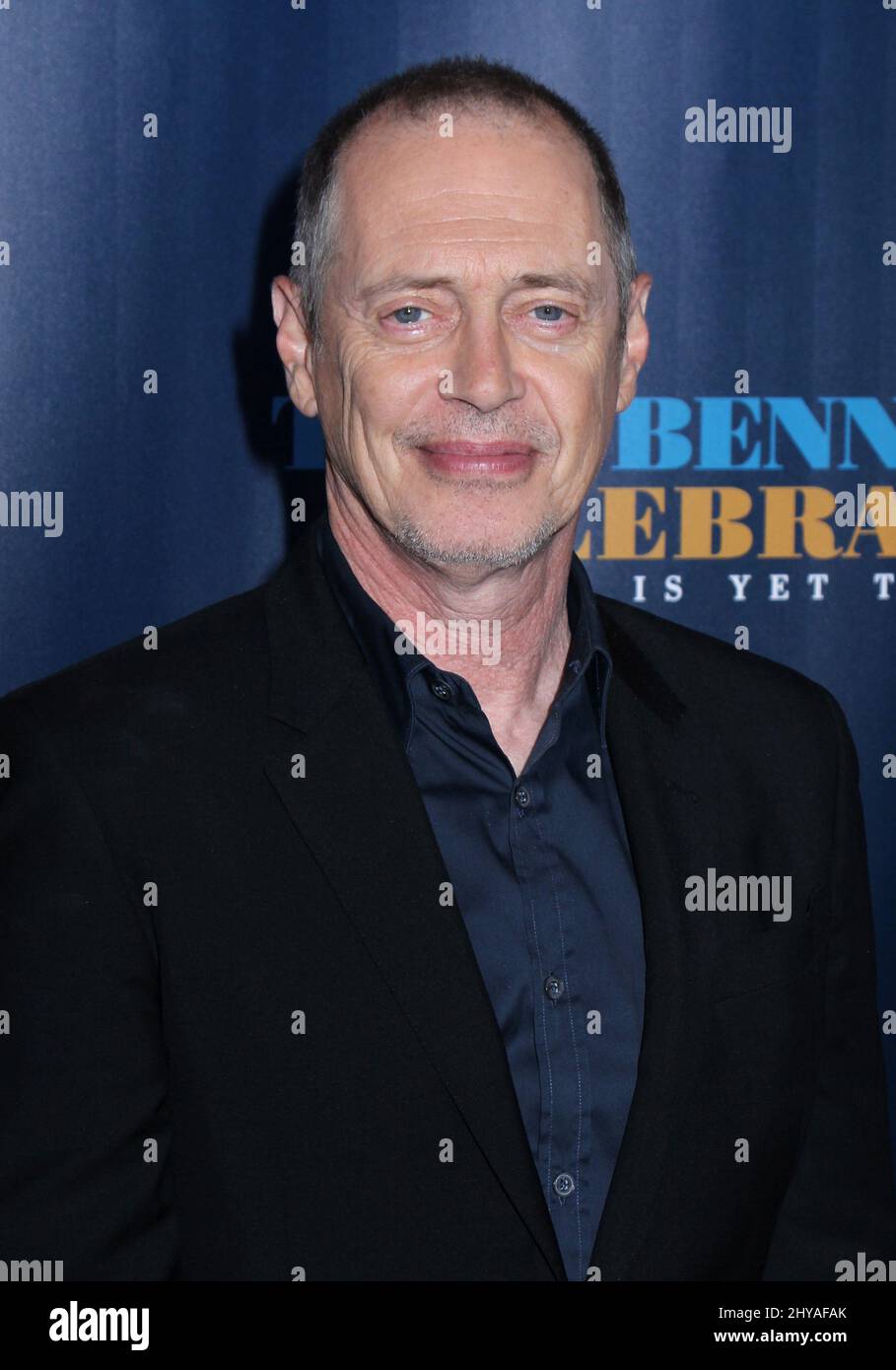 Steve buscemi tony bennett celebrates 90 hi-res stock photography and ...