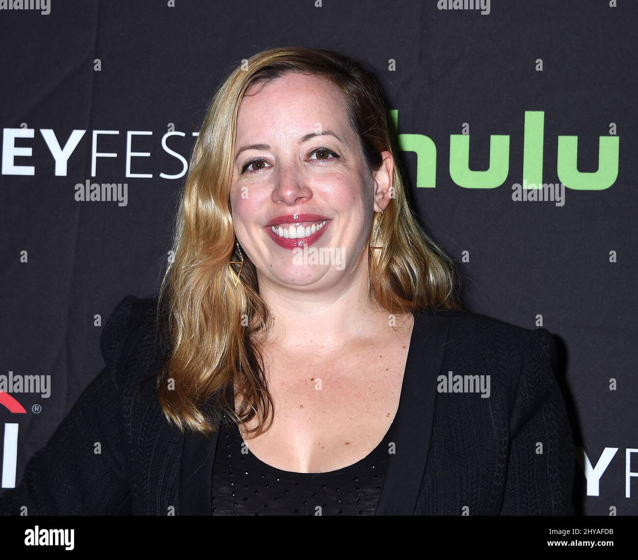 Lang Fisher arriving for the Hulu PaleyFest 2016 Fall Preview's 'The ...