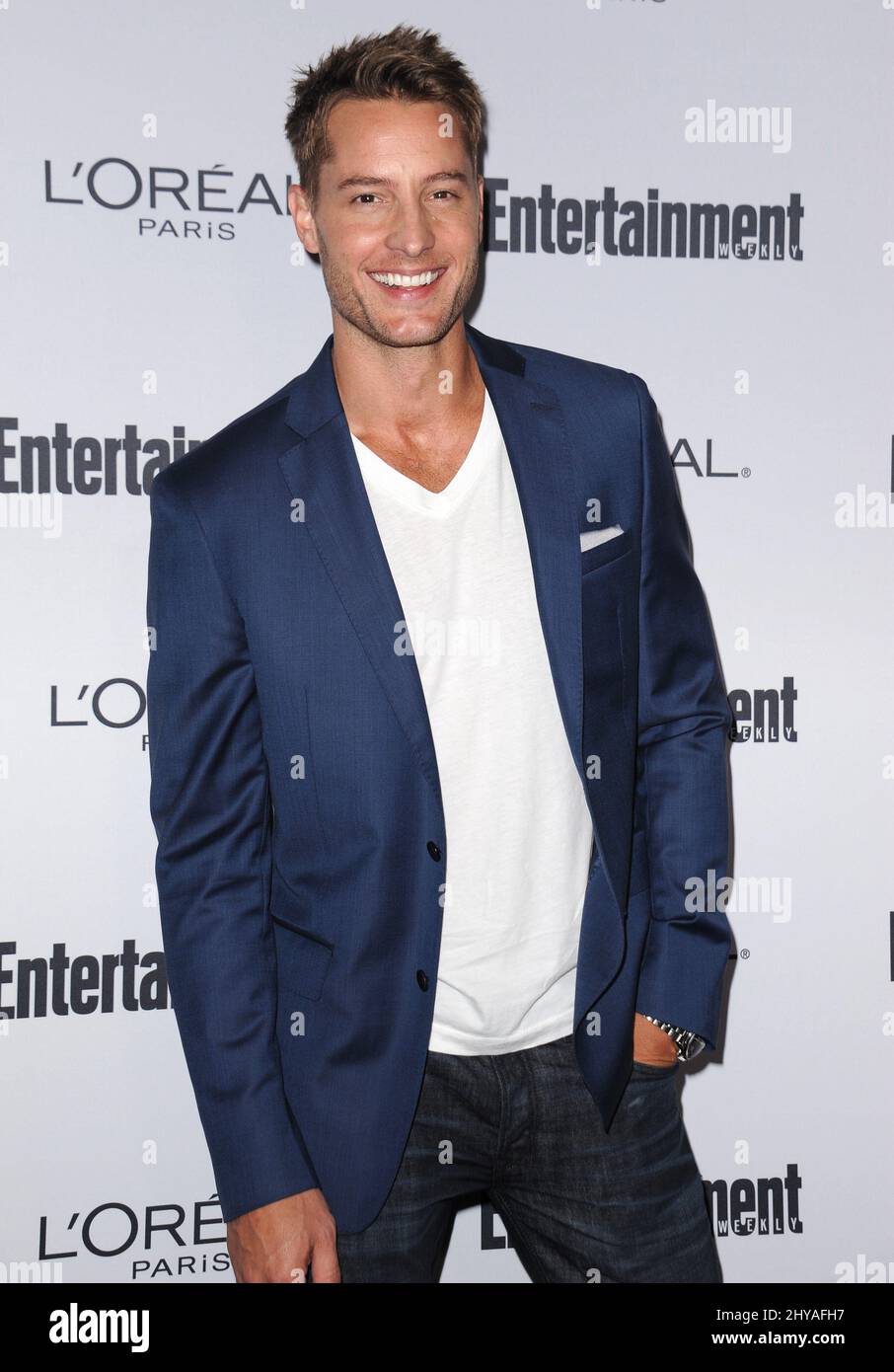 Justin Hartley attends the Entertainment Weekly Hosts Pre-Emmy Party ...