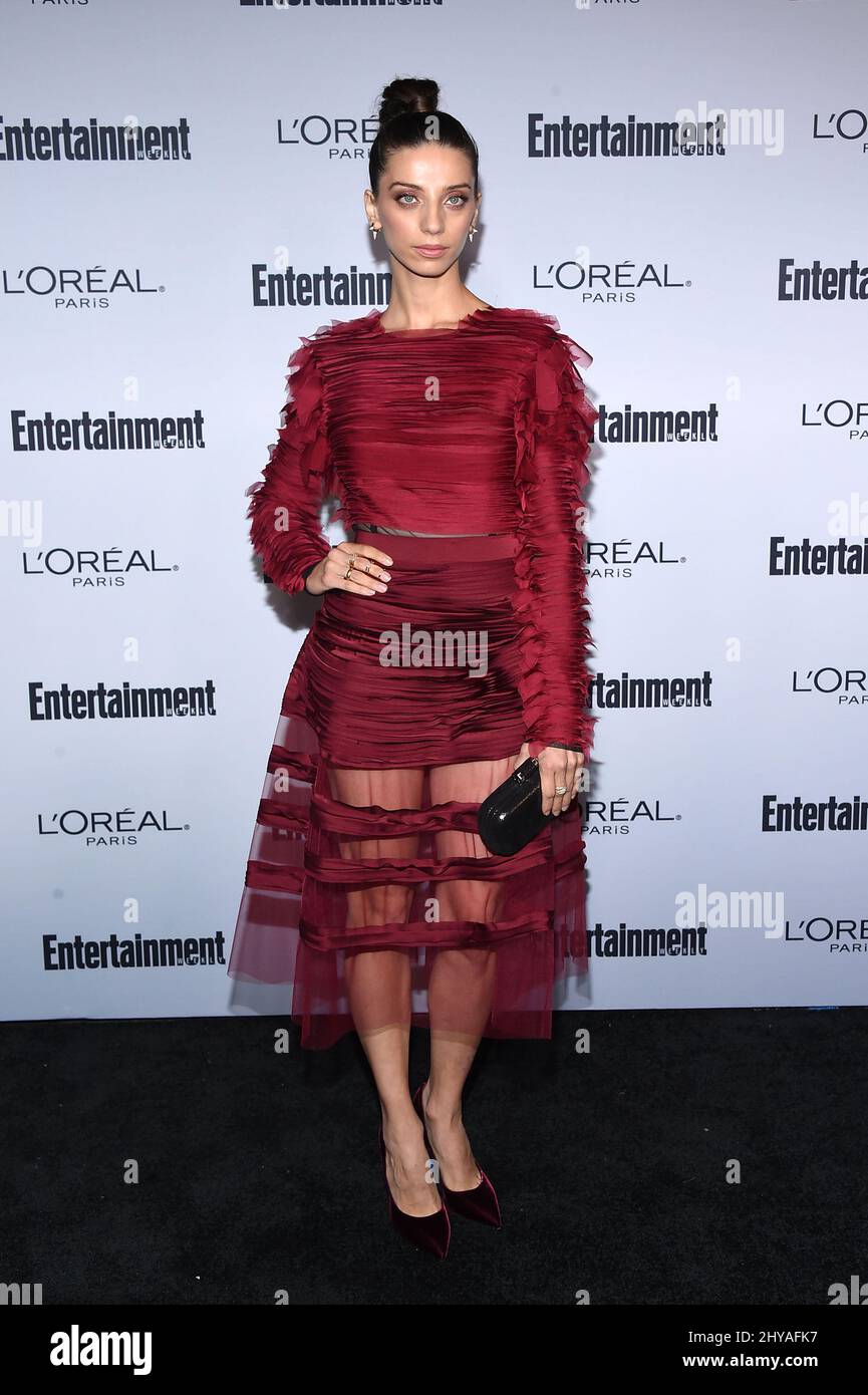 Angela Sarafyan attends the Entertainment Weekly Hosts Pre-Emmy Party ...