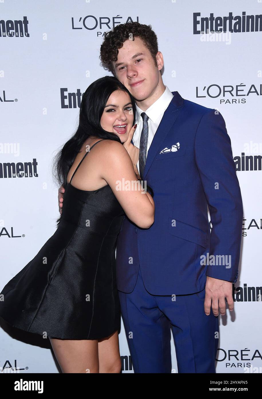 Ariel Winter and Nolan Gould attends the Entertainment Weekly Hosts Pre-Emmy Party presented by ...