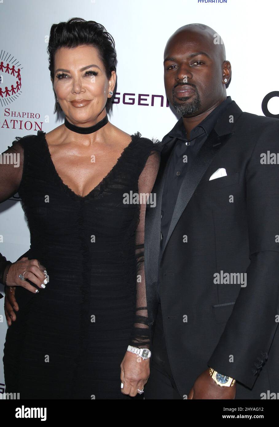 Kris Jenner and Corey Gamble attends the Annual Brent Shapiro ...